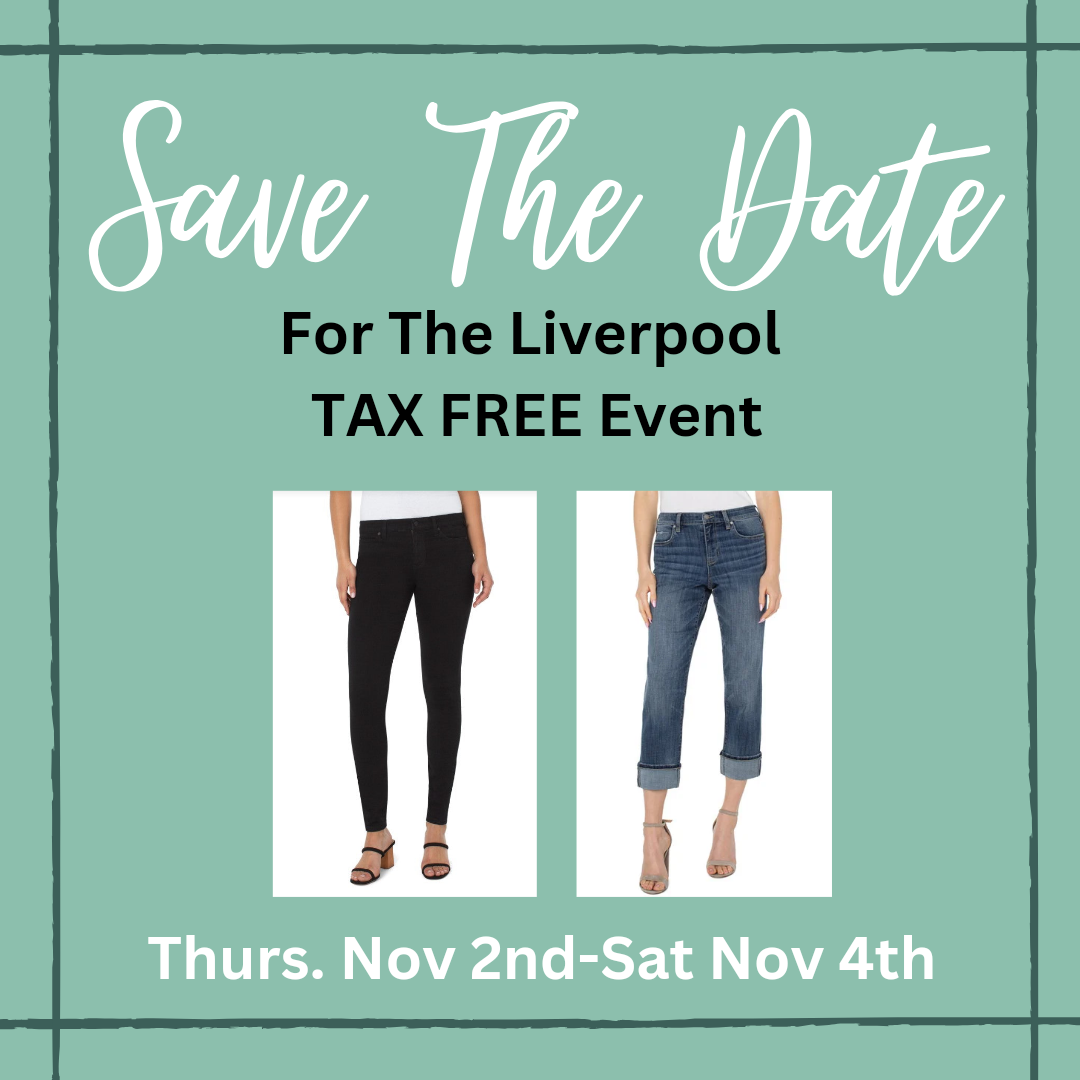 Liverpool TAX FREE Event* Thurs Nov 2nd - Sat Nov 4th, 2023 – Style ...