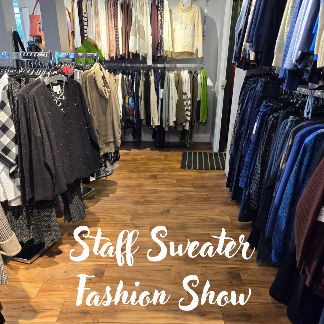 Staff Sweater Fashion Show – Style Boutique