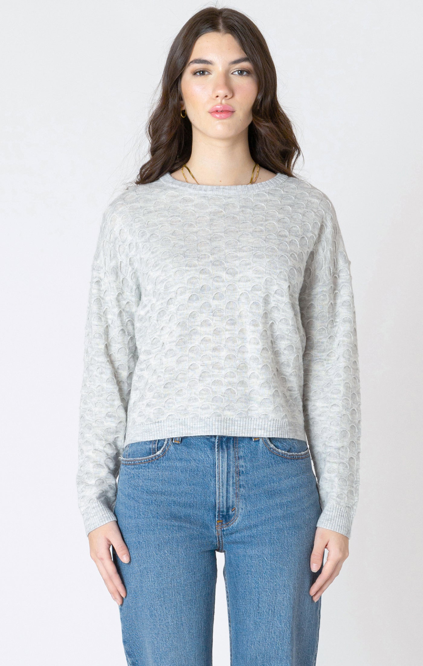 Dex Scalloped Stitch Sweater – Style Boutique